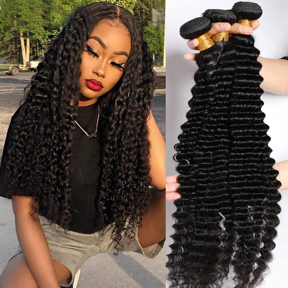 12" Deep Wave Bundle - Tiffani Chanel Luxury Hair